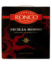 Cantine Ronco Sicilia rosso IGT trocken Bag-in-Box (1 x 3 l) 12,5 ...