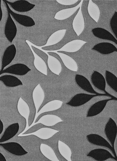 Lalee 347144723 Carpet Havana Carving 407 Silver 120 x 170 cm : Amazon ...