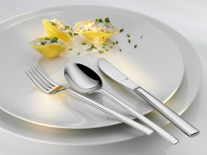 WMF 1212006346 Besteck-Set 68-teilig Sonic Cromargan Protect® : Amazon ...