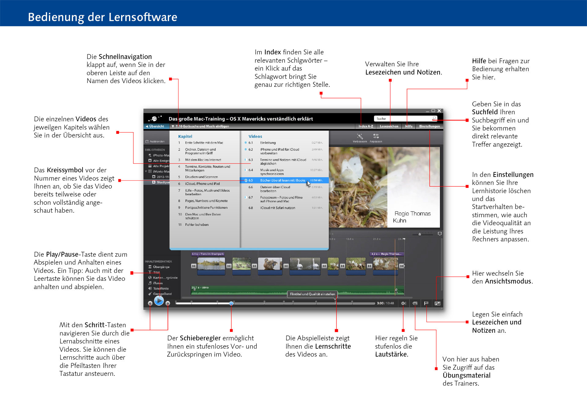 Das große Mac-Training - 12 Stunden Video-Workshops für Einsteiger ...