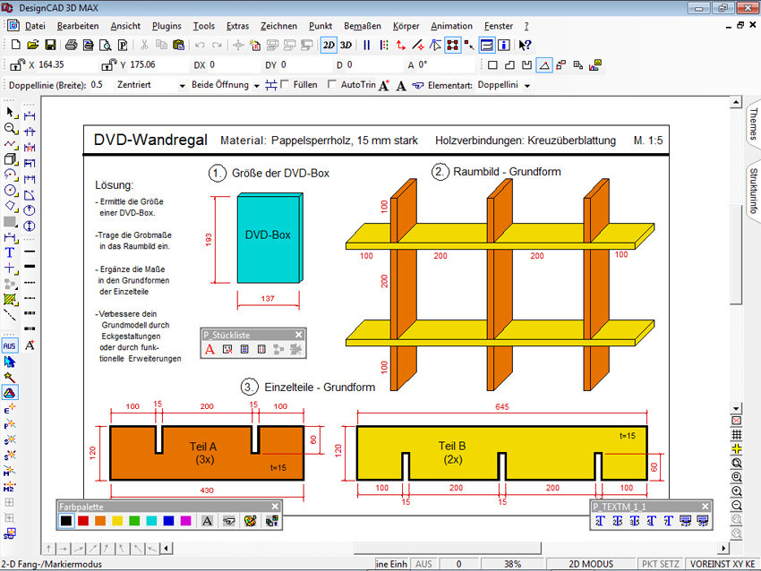 DesignCAD 3D Max V23 Tischler : Amazon.de: Software