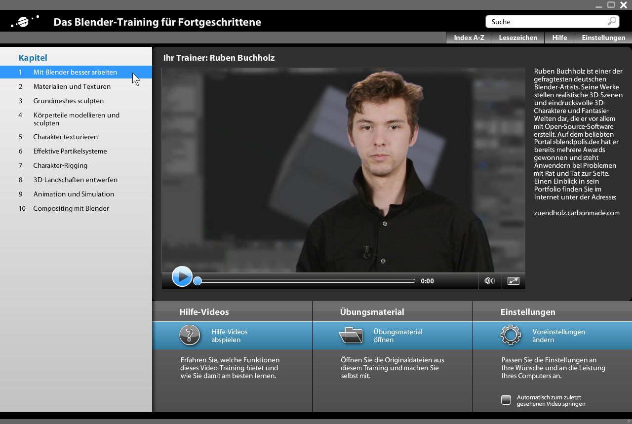 Das Blender-Training für Fortgeschrittene : Buchholz, Ruben: Amazon.de ...