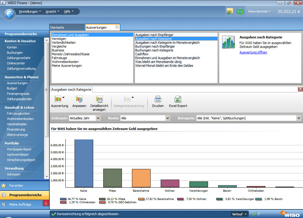 WISO Mein Geld 2014 Professional (365 Tage) : Buhl Data Service GmbH ...