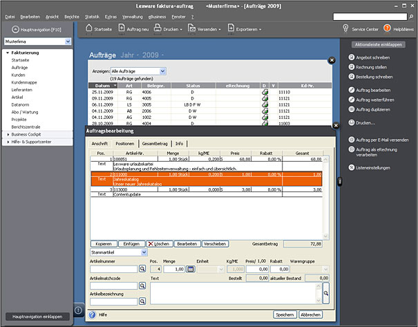 Lexware faktura+auftrag 2010: Aufträge einfach clever verwalten. : Amazon.de: Bücher