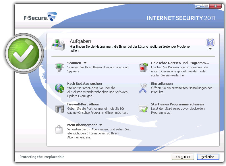 F-Secure Internet Security 2011 - 3 User - 12 Monate : Amazon.de: Software
