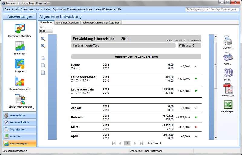 WISO Mein Verein 2012 [Download] : Amazon.de: Software