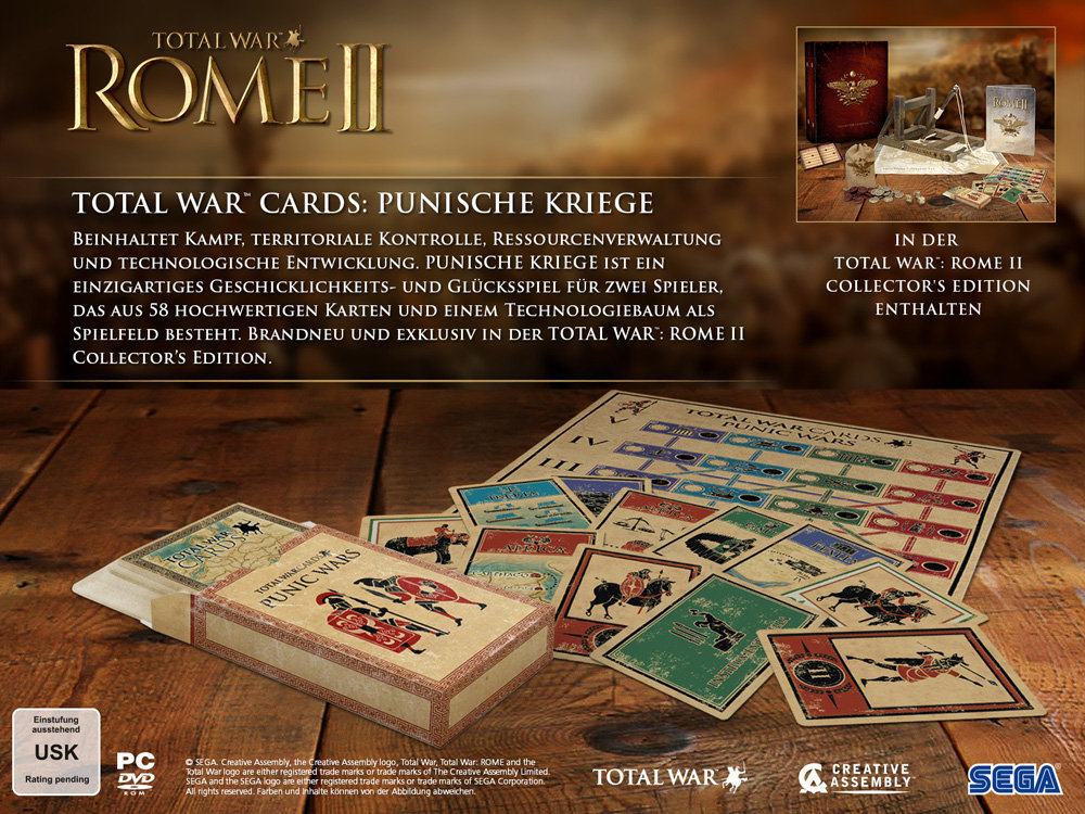 Total War: Rome II - Collector's Edition (Exklusiv bei Amazon.de) - [PC ...