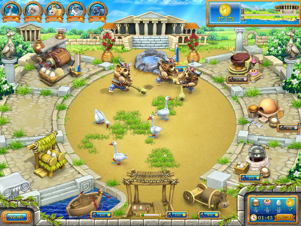 Farm Frenzy 3 - Antikes Rom - [PC] : Amazon.de: Games