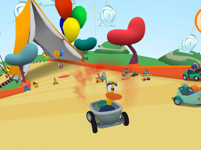 Pocoyo Racing (Bundle inkl. Lenkrad) : Amazon.de: Games