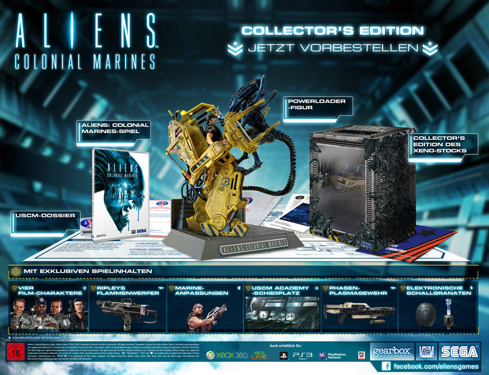 Aliens: Colonial Marines Collector's Edition : Amazon.de: Games
