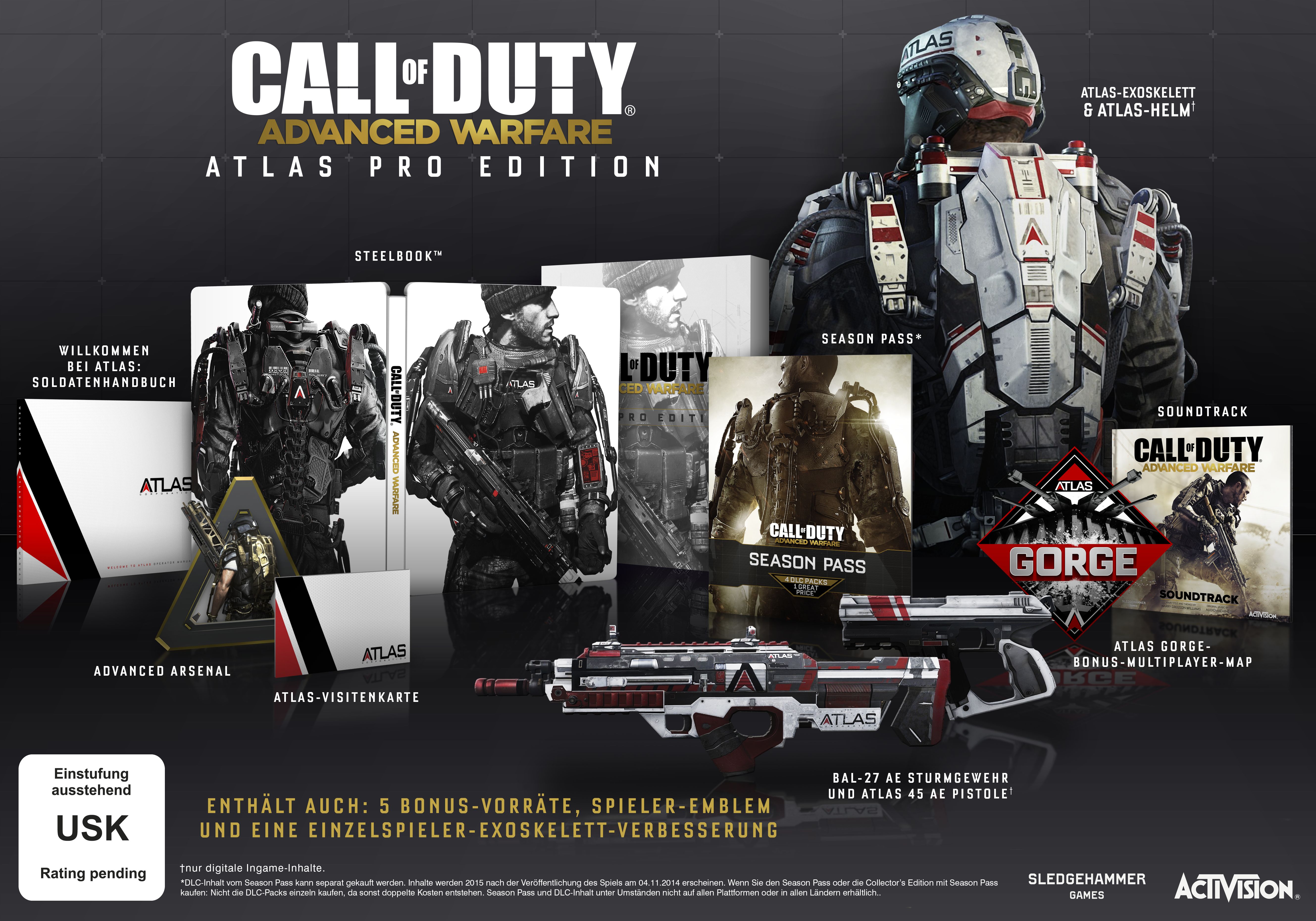 Call of Duty: Advanced Warfare - Atlas Pro Edition - [PlayStation 4 ...