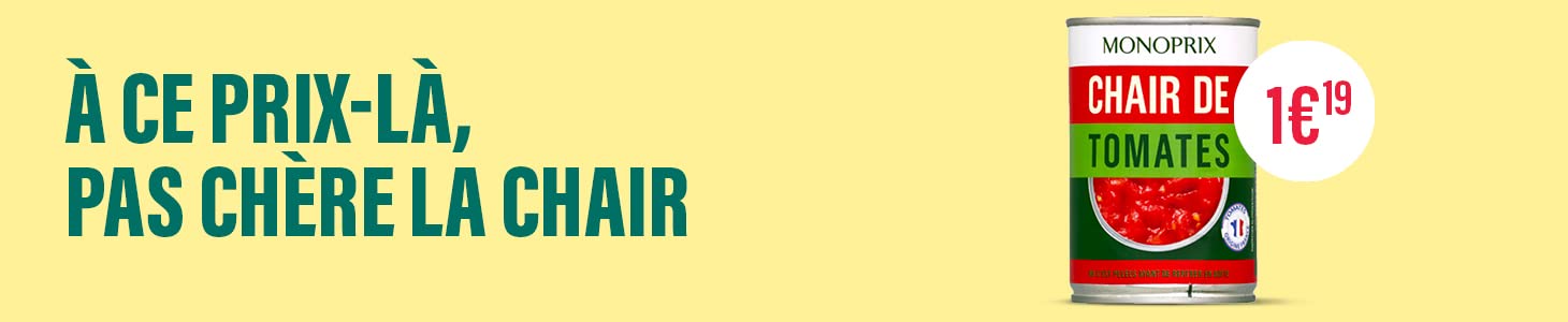 Les marques Monoprix