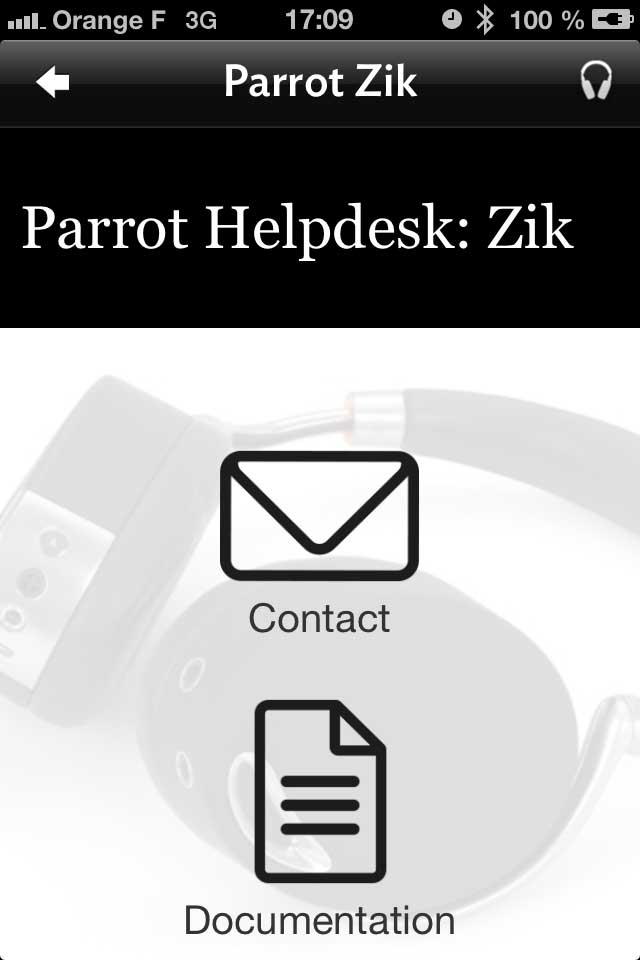 Parrot Zik by Starck Casque Audio avec Bluetooth NFC - Classique ...