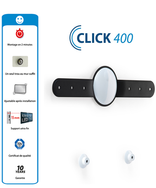 support mural tv slim