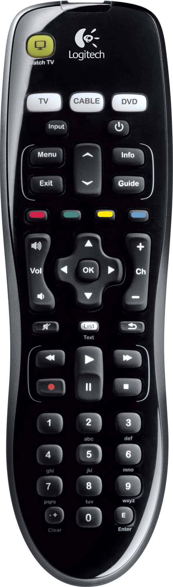 Logitech Harmony 200 Remote Télécommande universelle Noir : Amazon.fr ...