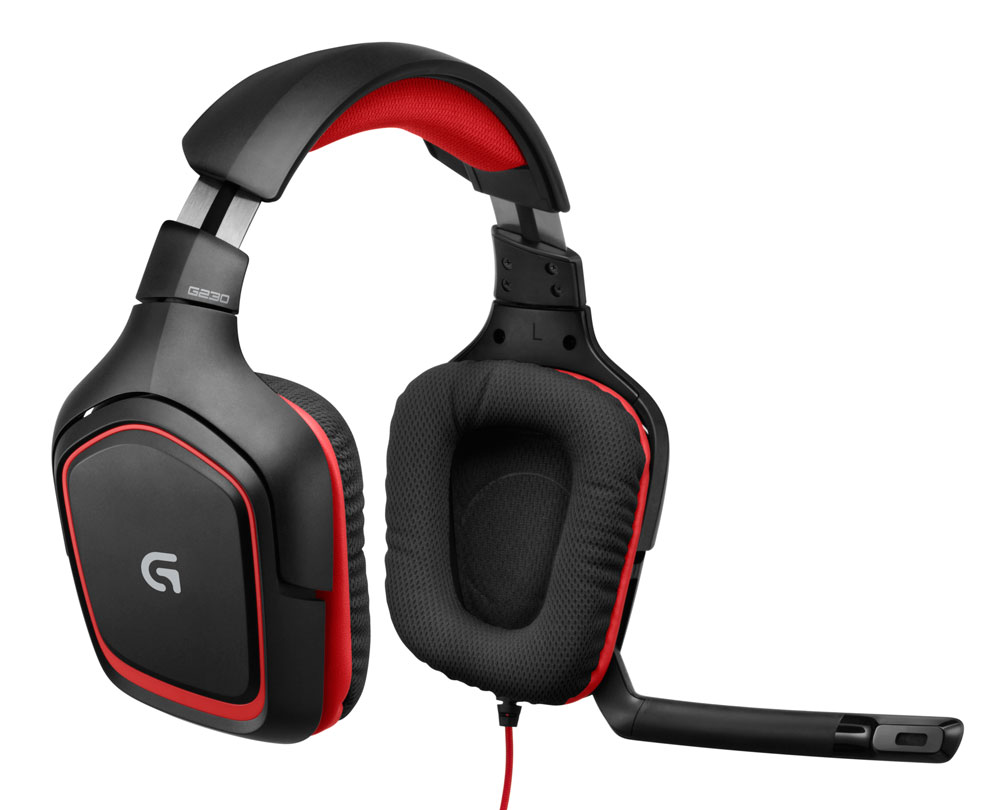 Logitech G 230 Mic Gaming Headset - Black : Amazon.fr: Videogames