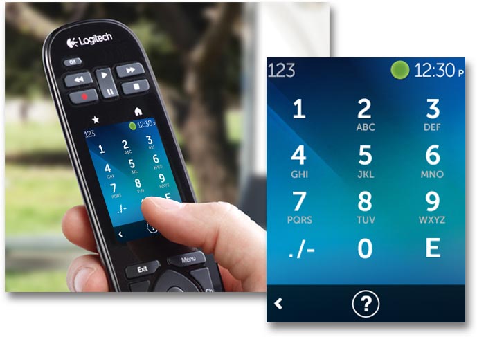Logitech Harmony Touch Télécommande Universelle avec Ecran LCD tactile ...