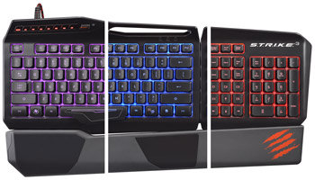 Mad Catz S.T.R.I.K.E.3 K/B Clavier filaire Gaming pour PC et MAC - Noir ...