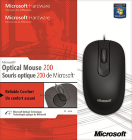 Microsoft Optical Mouse 200 Souris optique filaire pour PC portable ...