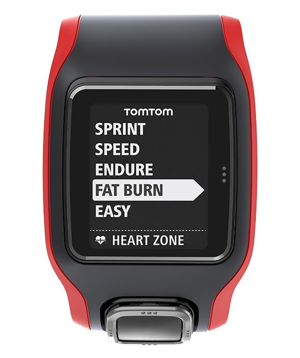 Montre GPS TomTom Multi-Sport Cardio Noir/Rouge (1RH0.001.01) : Amazon ...