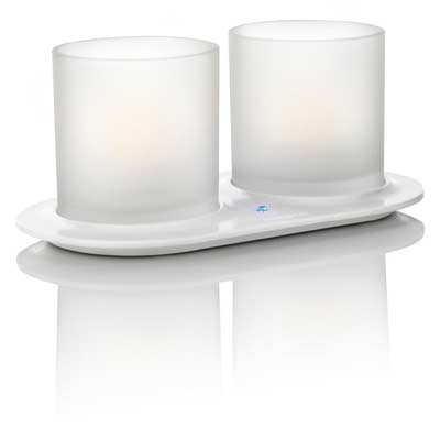 Philips Imageo CandleLights 2 Bougies LED Photophores Blanc Luminaire d ...