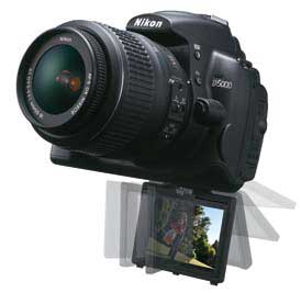 Nikon D5000 Appareil photo numérique Reflex 12.3 Kit Objectif VR 18-105 ...