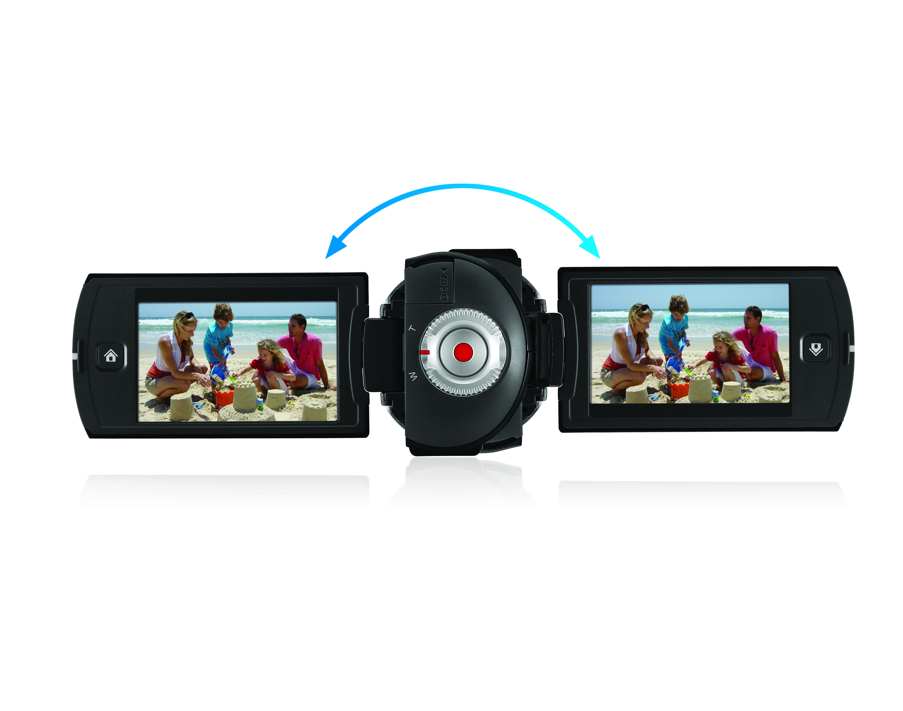Samsung Q10 Caméscope numérique Full HD 5 Mpix Zoom optique 10 x Bleu ...
