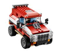 LEGO - 5867 - Jeu de Construction - LEGO Creator - La Voiture de Rallye ...