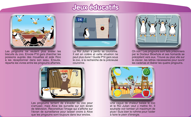 Vtech - 250305 - Jeu Éducatif Électronique - Jeu Mobigo - Les Pingouins ...