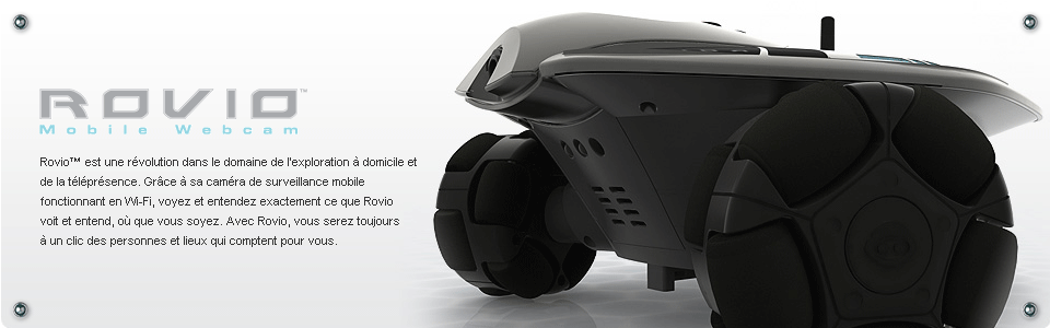 Wow Wee Rovio Mobile WiFi Webcam Robot : Amazon.fr: Jeux et Jouets