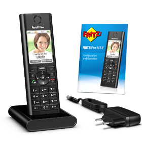 AVM FRITZ! Fon MT-F, Telefono Cordless a colori, Invio e Ricezione Mail ...