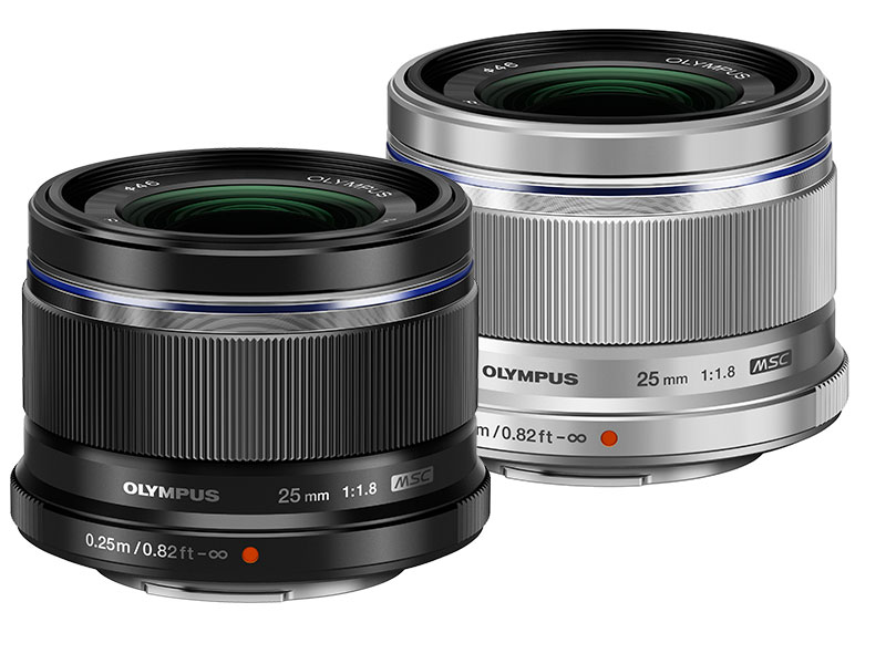 Olympus M.Zuiko Digital Obiettivo 25mm 1:1.8, Micro Quattro Terzi, per ...