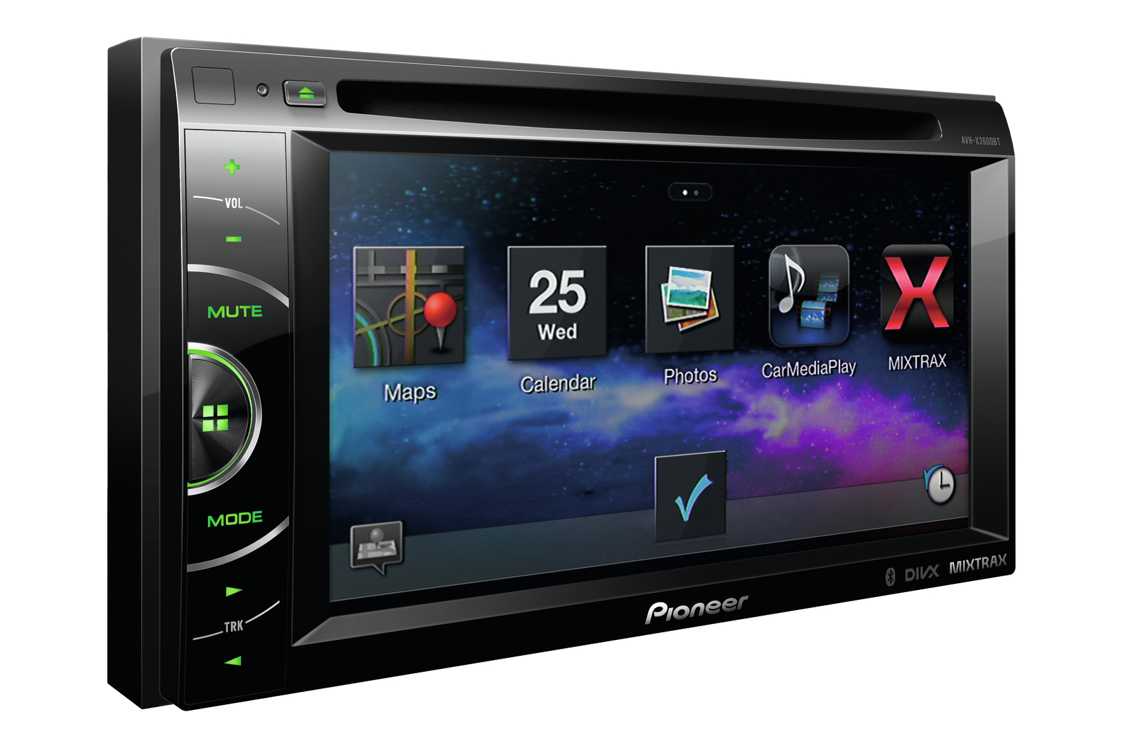 Pioneer AVH-X2600BT Autoradio, 2 DIN AV, 6.1 Pollici con DVD, BT ...