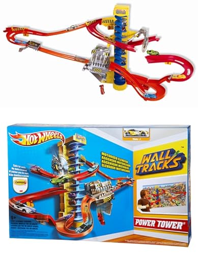 Hot Wheels W3434 - Hot Wheels Wall Tracks Power Tower: Amazon.it ...