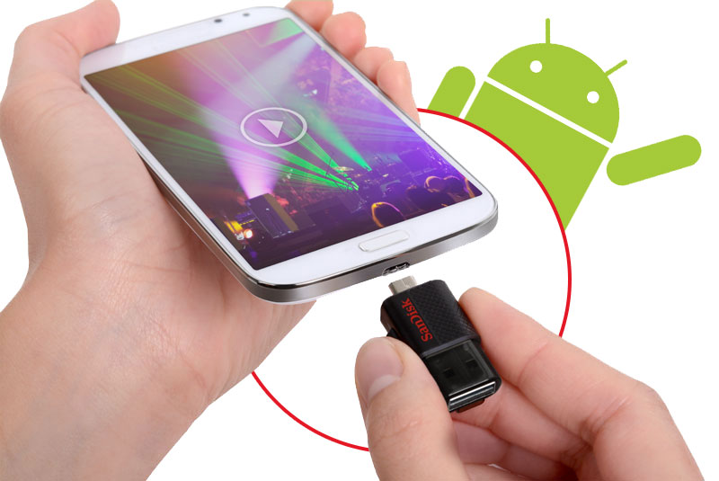 SanDisk SDDD-064G-G46 64 GB Ultra Dual USB Drive - Standard Packaging ...