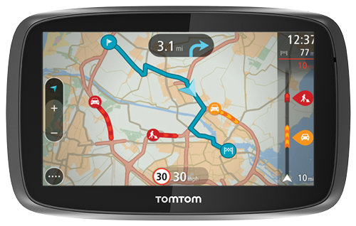 TomTom Go 600 - GPS para coches de 6 ", mapas de Europa general, negro ...