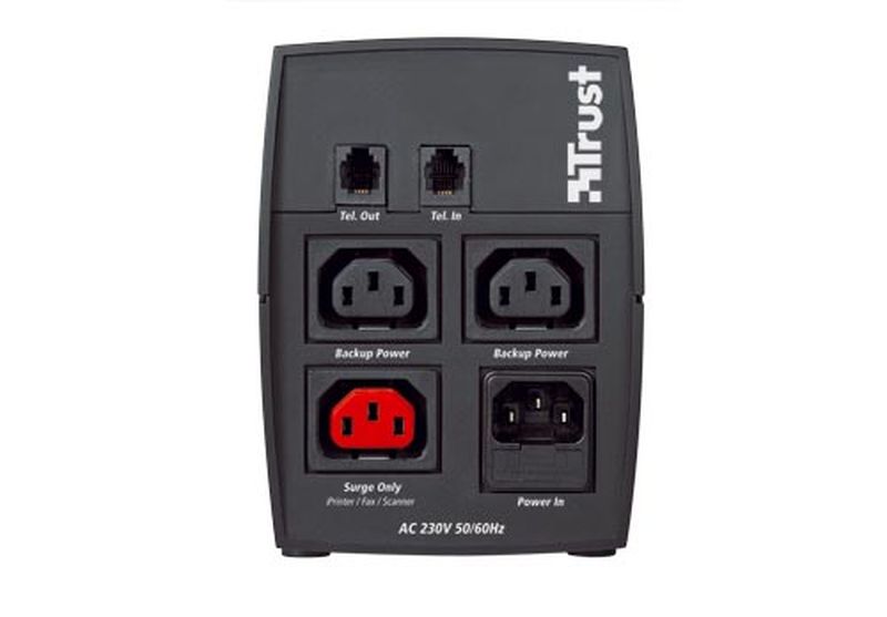 Trust 800VA UPS PW-4080T - Sistema de alimentación ininterrumpida ...
