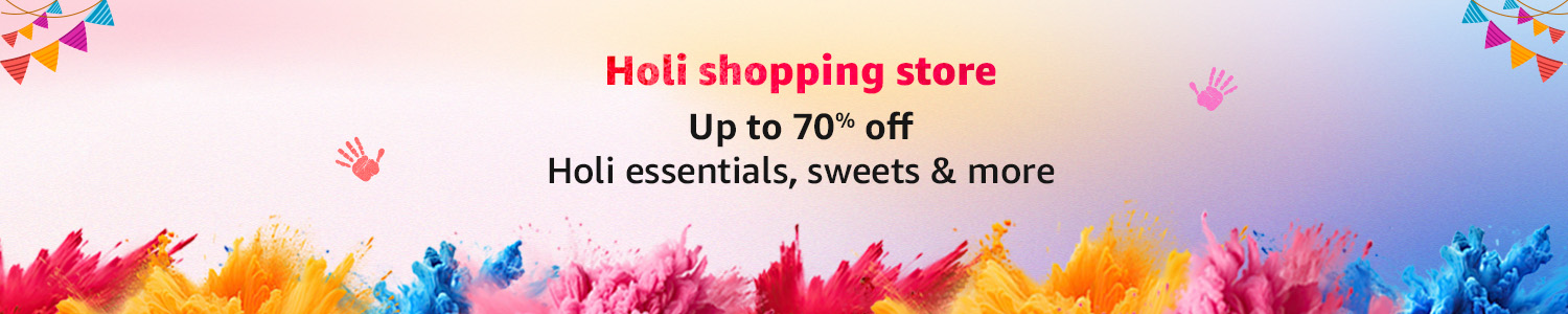 Holi Store: Get Special Holi Offers on Water Colours, Pooja Articles, Water Guns, Pichkaris and ...