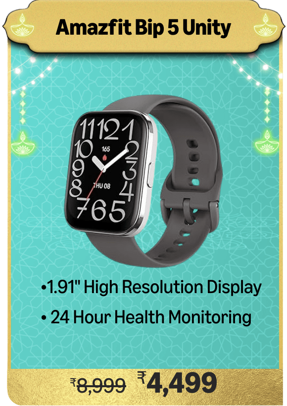 Buy Smartwatches Online with Upto 70% OFF at Amazon Great Indian Sale