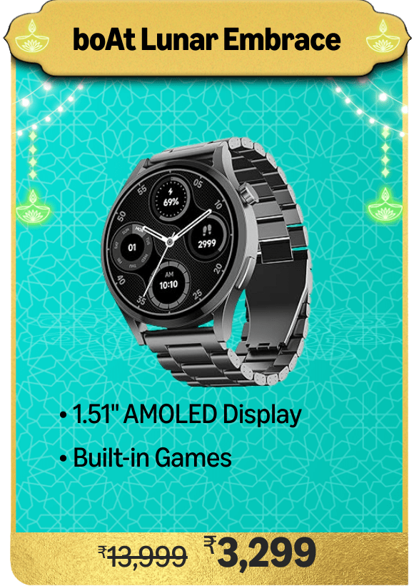 Buy Smartwatches Online with Upto 70% OFF at Amazon Great Indian Sale