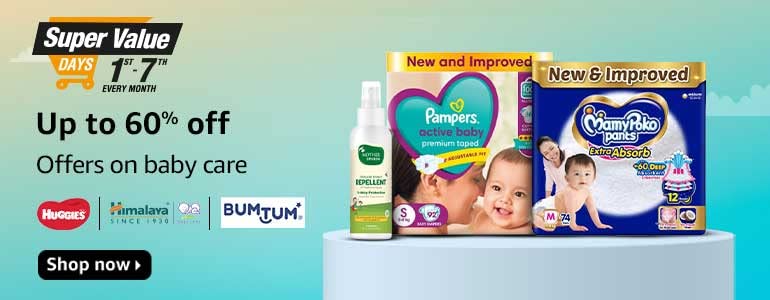 Explore Baby Products & Newborn Collection | Top Deals | Up to 60% Off ...