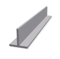 Aluminium T Section Various Sizes 2 m Long (100 mm x 50 mm x 2 mm x ...