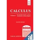 Buy Calculus: One-Variable Calculus with An Introduction to Linear Algebra, Vol 1, 2ed Book ...