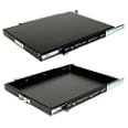 StarTech.com 1U Sliding Server Rack Mount Keyboard Shelf Tray - 55lbs ...