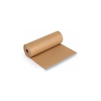 600mm x 100M Heavy Duty Brown Kraft Wrapping Paper Roll 90gsm - 100 ...