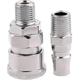 GK MART 1/2" inch BSP female thread Pneumatic (QRC) Quick release ...
