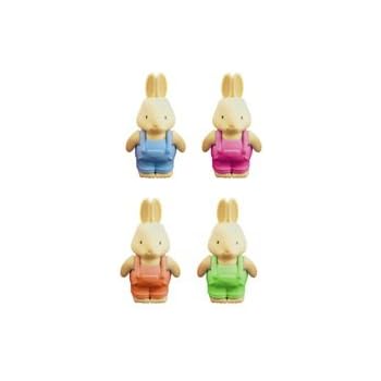 Rabbit - Shaped 3D Buildable Novelty Rubber/Eraser (one supplied ...