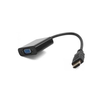 Neewer Black HDMI Input To VGA Adapter Converter For PC Laptop: Amazon ...