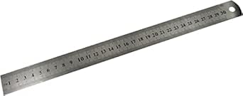 Stainless Steel Scale/Ruler 1 Foot (30 cm / 12 inch) for Students ...