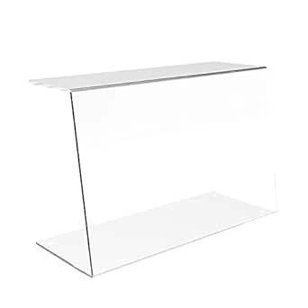 Sneeze Guard Protection Screen 500mm Clear Acrylic Perspex Hygienic ...